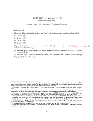 ECON 2050 Course Outline Fall 2022 - UNIVERSITY OF MANITOBA FACULTY OF ...