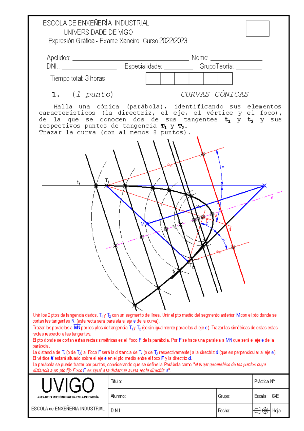 EXA EG Enero 2023 Soluciones - Ingeniería Industrial - UVIGO - Studocu