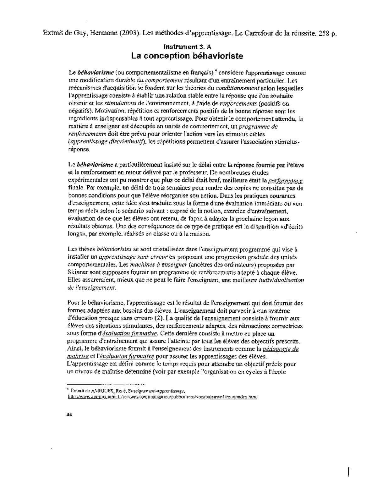 French 2 - texte pour examen - 602-201-AB - Studocu