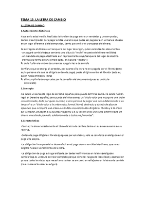 Tema 14. Teoría general de los títulos-valores - dTEMA 14: GENERAL DE ...