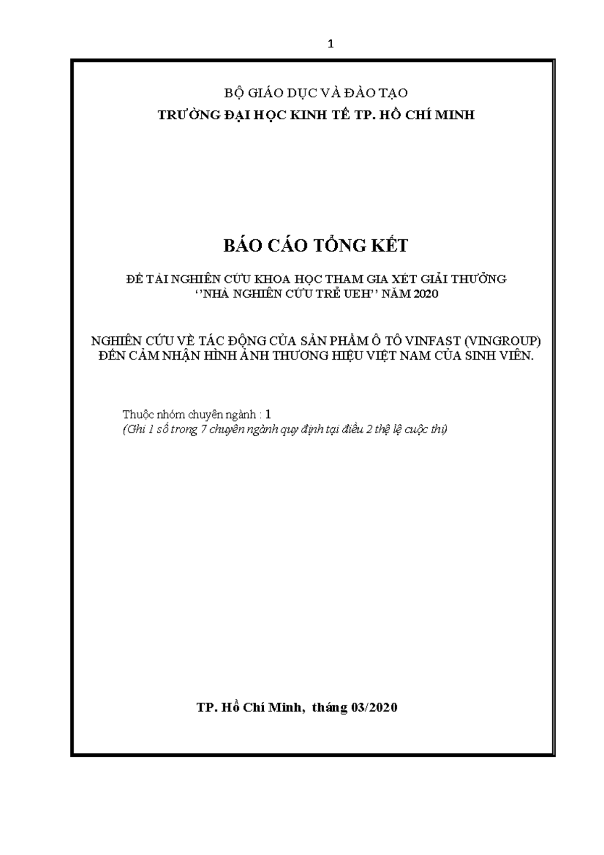 Tailieuxanh nghie n cu u ve ta c do ng cu a sa n pha m o to vinfast vingroup de n ca m nha n hi ...