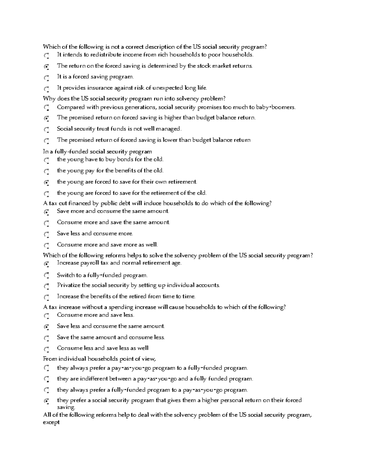 Quiz 13 Quiz Answers Which Of The Following Is Not A Correct