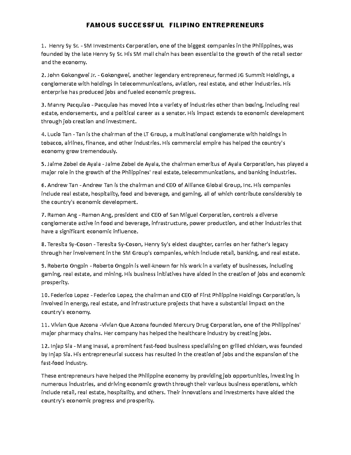 Entrep ACT1 - hvkhgxdtzrdzh .m'knk - FAMOUS SUCCESSFUL FILIPINO ...