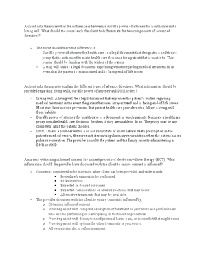 Exam 2 - Module Questions - Exam 2 - Module Questions Module Pre & Post ...