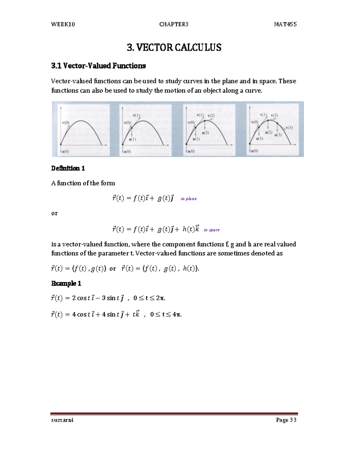 Chapter 3 - 2022/2023 - WEEK10 CHAPTER3 MAT sumarni Page 33 3. VECTOR ...