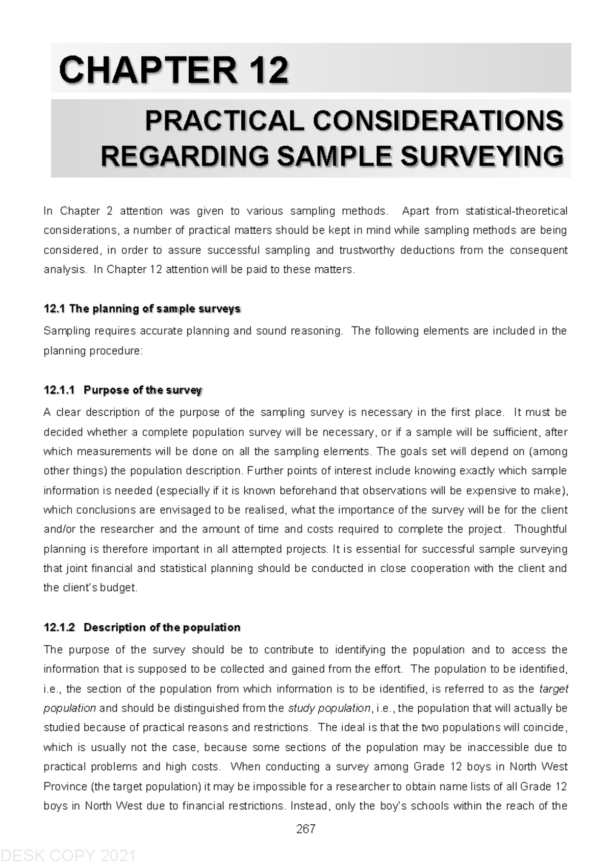 Elementary Statistical Methods 7th Ed Chapter 12 - 267 In Chapter 2 ...
