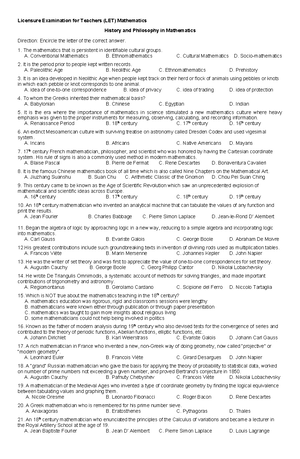 1 MYCO Intro - Test - PART 1 Prepared By: Micah Joy C. Talabong, RMT ...