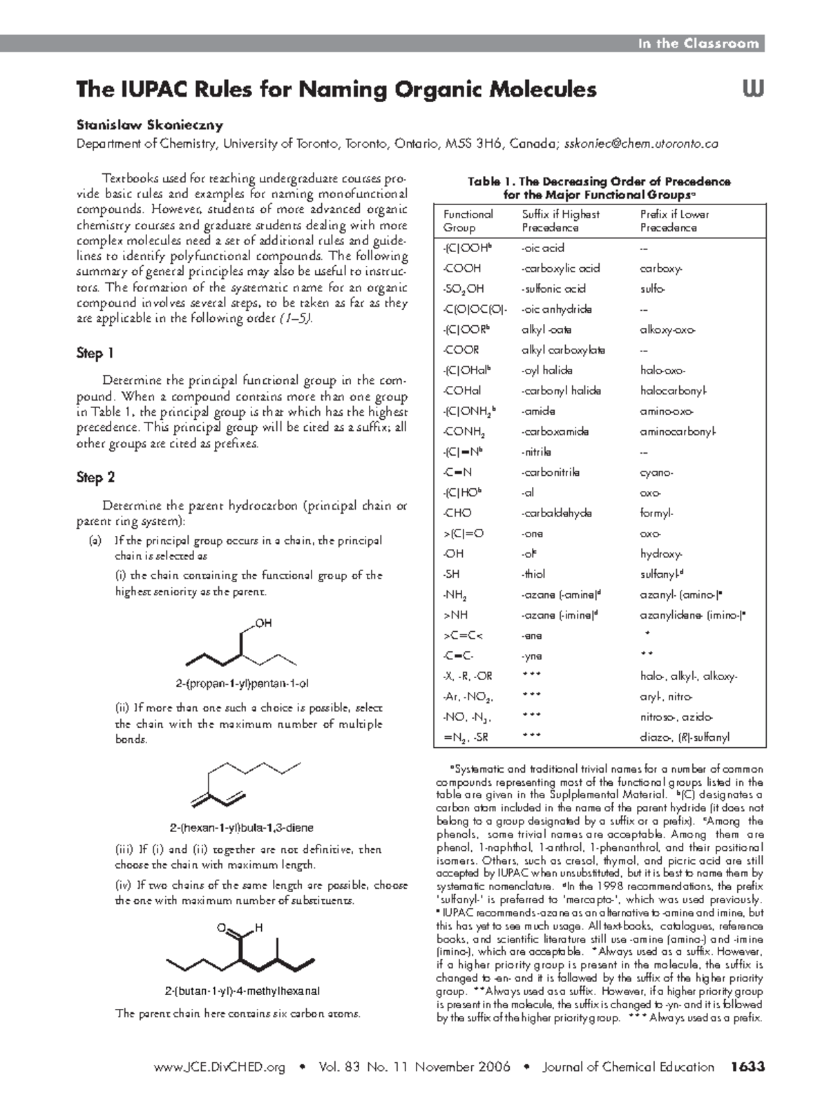 Public Iupac rules - Reglas - JCE.DivCHED • Vol. 83 No. 11 November ...