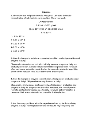 Lab 8 Bioinformatics - it’s a lab! - 1 Bioinformatics II Data Sheet Lab Activity 3: SARS CoV-2 ...
