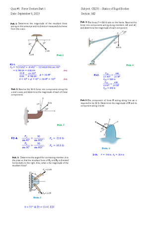 Ch. 5 - SOLUTION MANUAL FROM THE BOOK STATICS OF RIGID BODIES 14TH ...