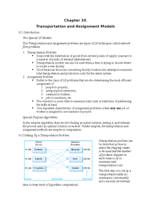 Linear Programming Special Cases - On linear programming method, there are several requirements ...