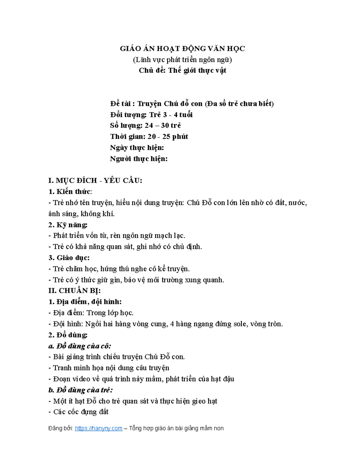 1527601582350 giao an mam non truyen chu do con - GIÁO ÁN HOẠT ĐỘNG VĂN ...