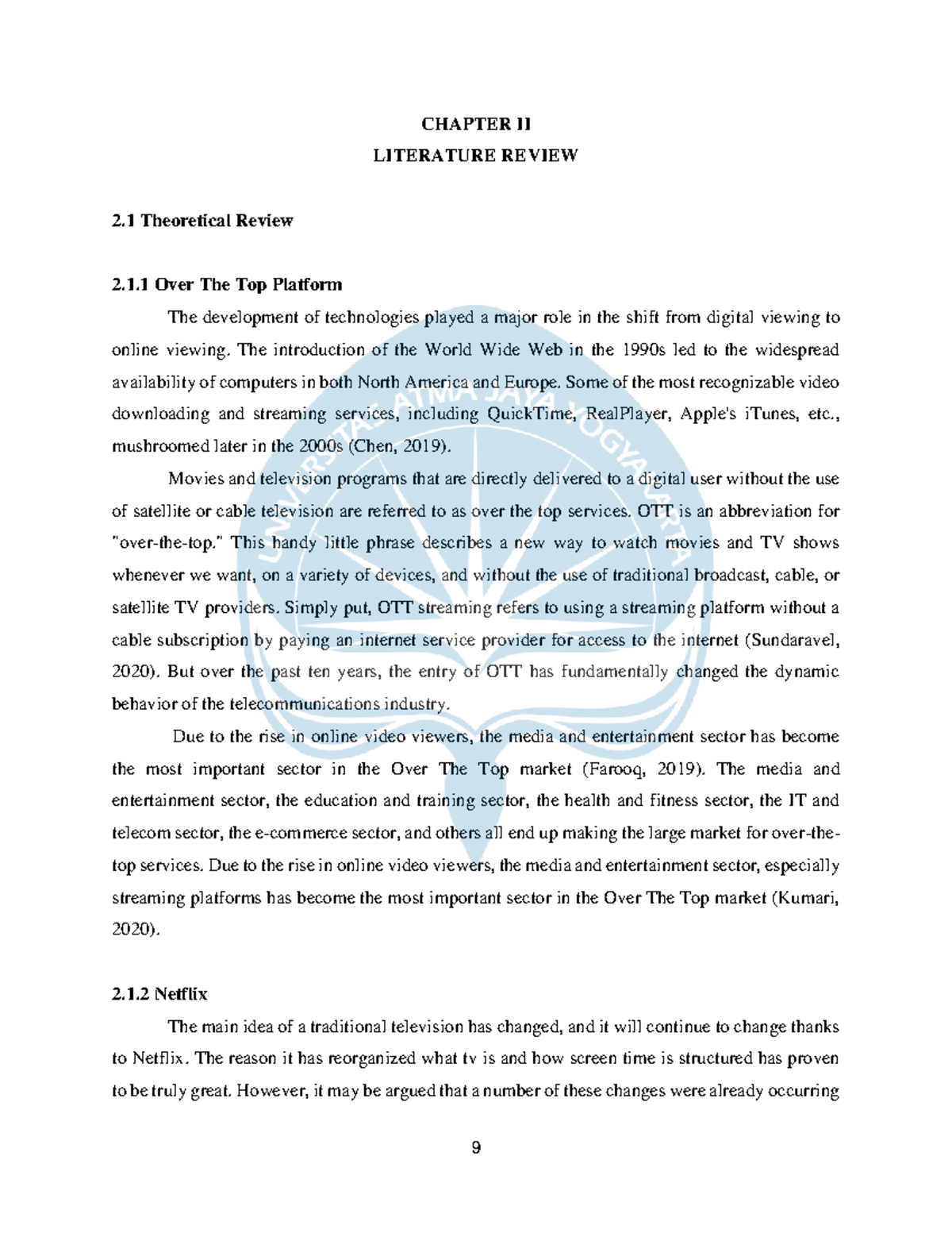 191225114 Chap 2 - CHAPTER II LITERATURE REVIEW 2 Theoretical Review 2. ...