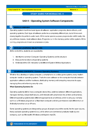 OS 101 SG3 - Use this as your reference and reviewer. - PANGASINAN ...