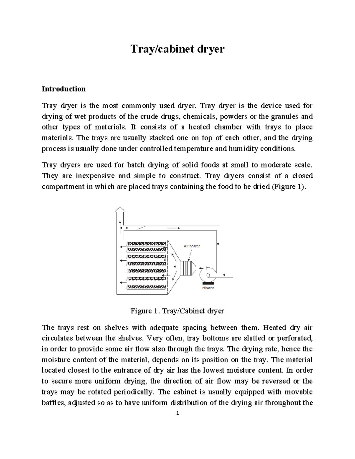 food machine to ddry - Tray/cabinet dryer Introduction Tray dryer is ...