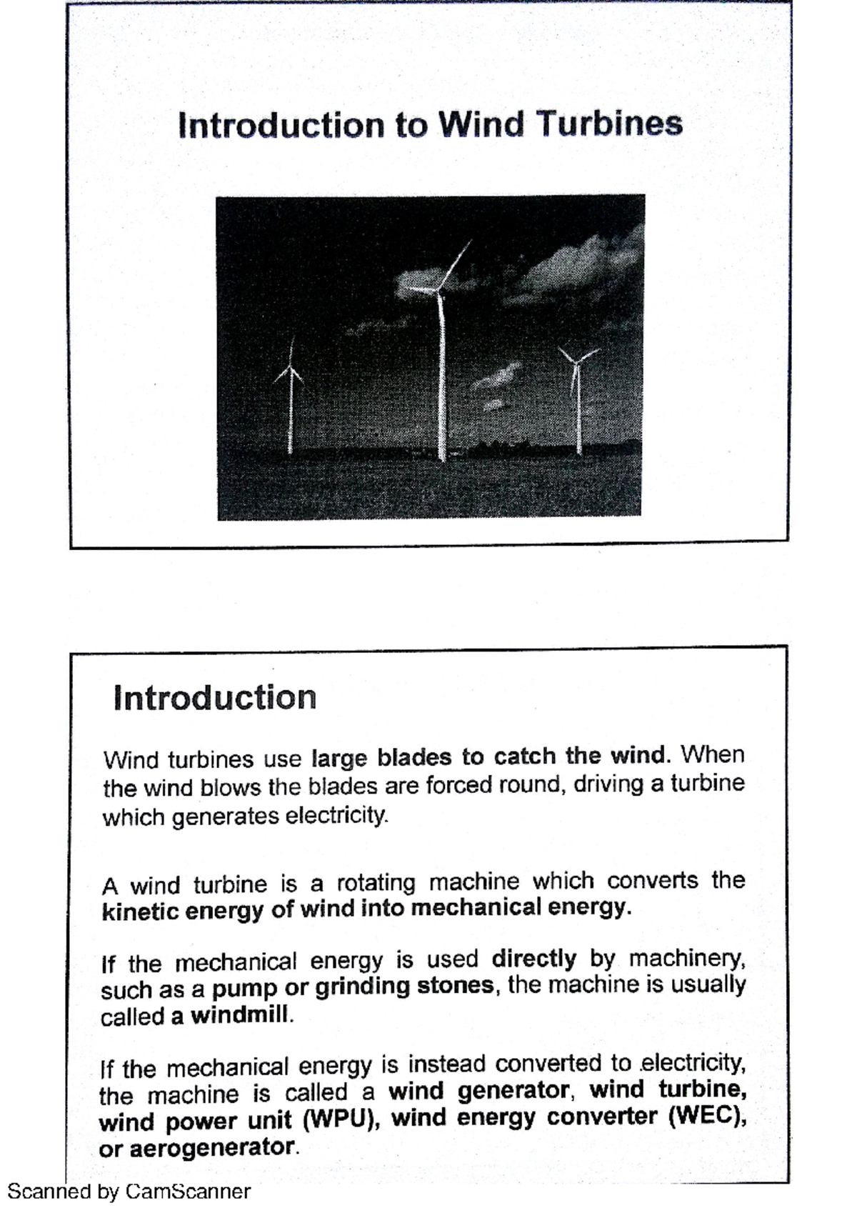 Wind turbine - Machine learning - Studocu