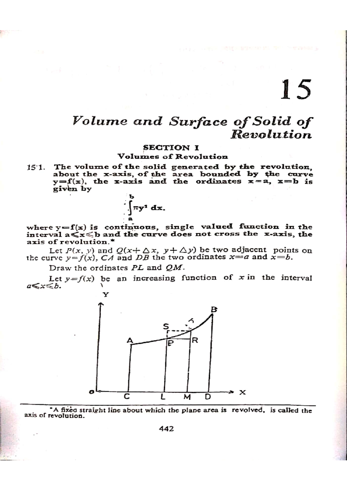 Volume and Surface of Solid of Revolution - Mathematics - Studocu