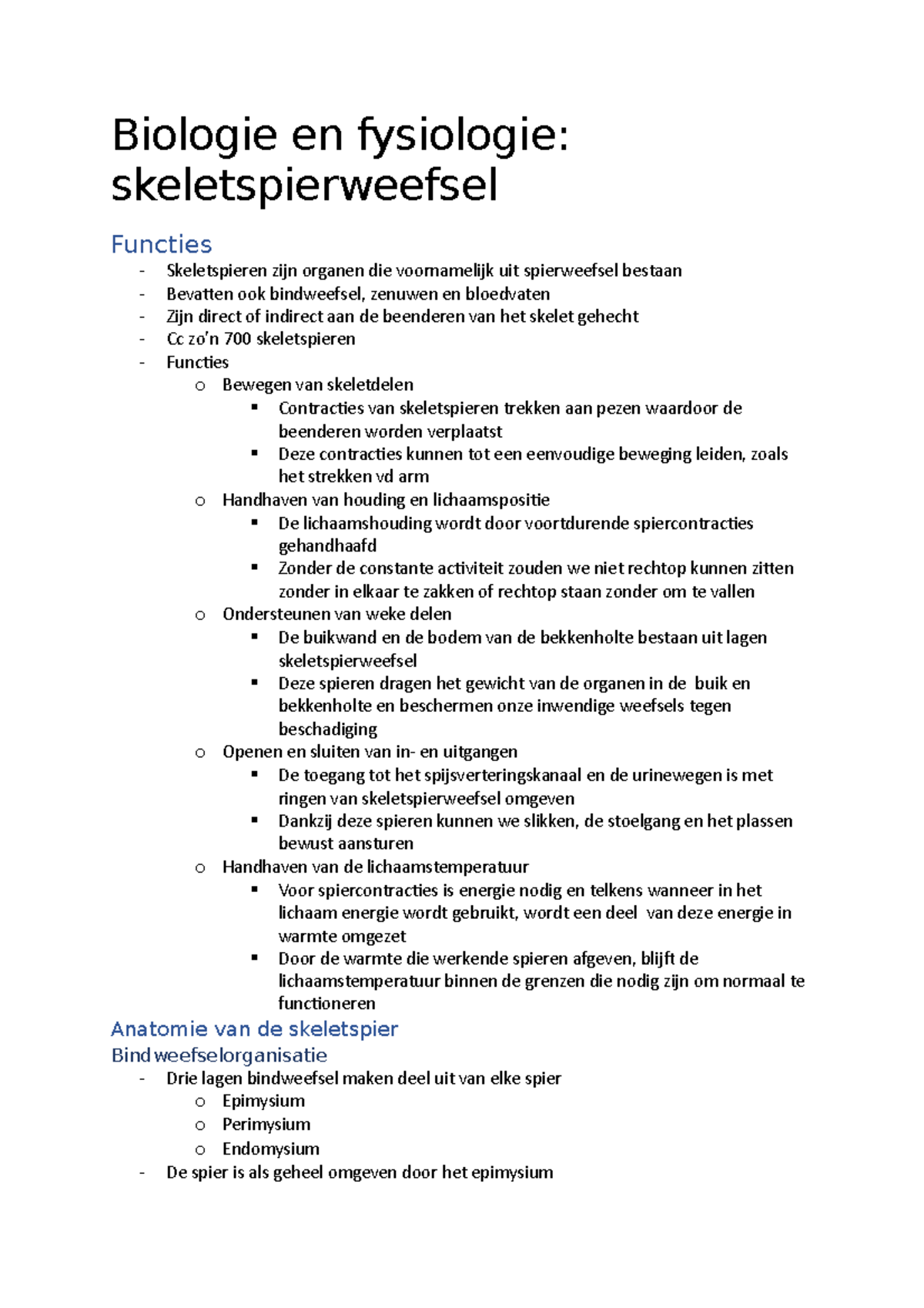 Biologie en fysiologie HS 7 - Biologie en fysiologie ...