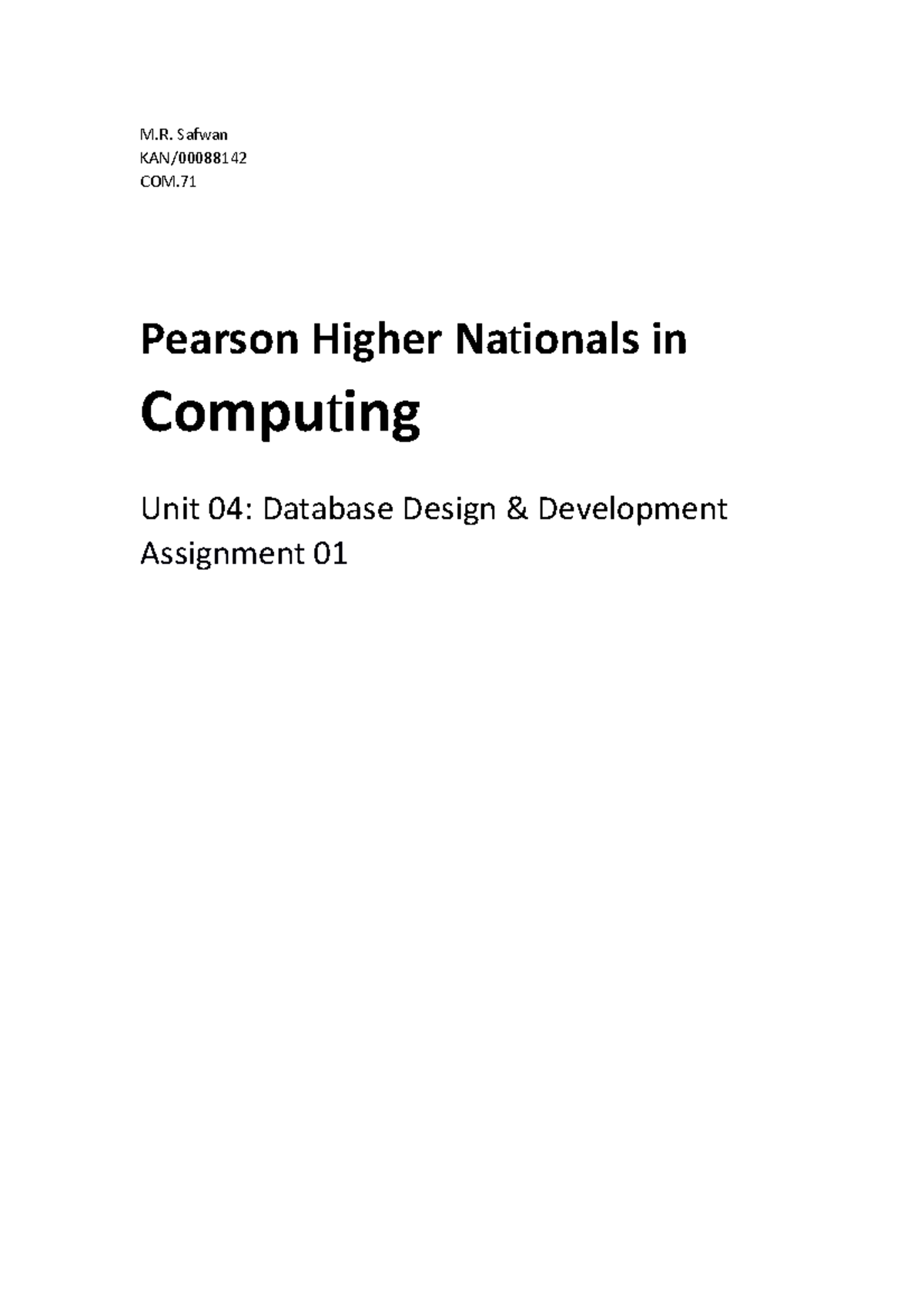 Database-design-development compress - M. Safwan KAN/ COM. Pearson ...
