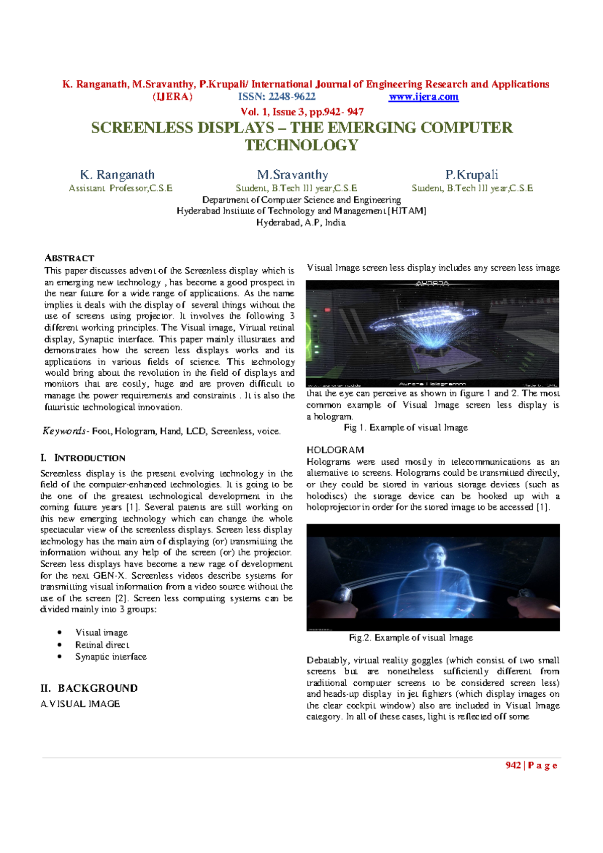 XC013942947 - Kznx - (IJERA) ISSN: 2248- 9622 ijera Vol. 1, Issue 3, pp ...