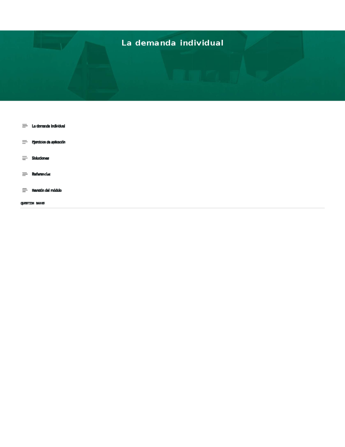 La demanda individual. Factores que la determinan - La demanda ...