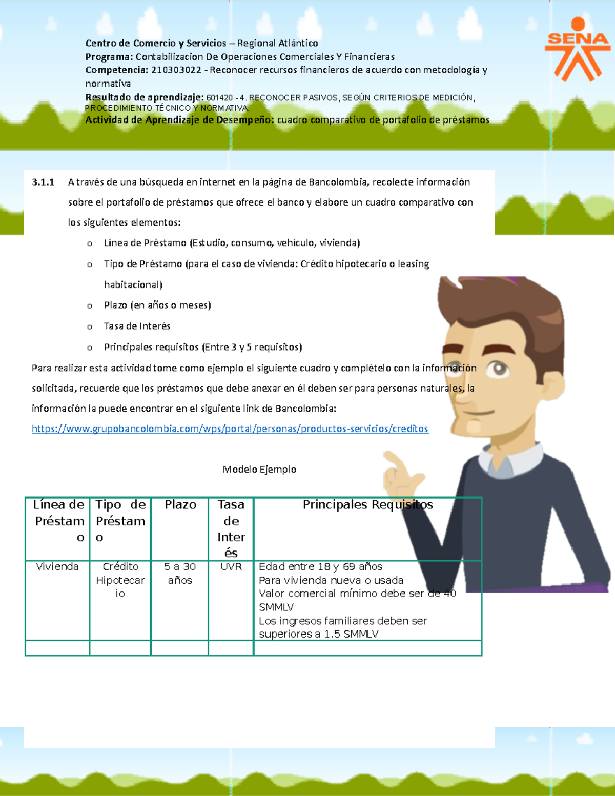 3nn Evidencianden Productonn Cuadron Comparativonn Tiposnden Prestamos ...