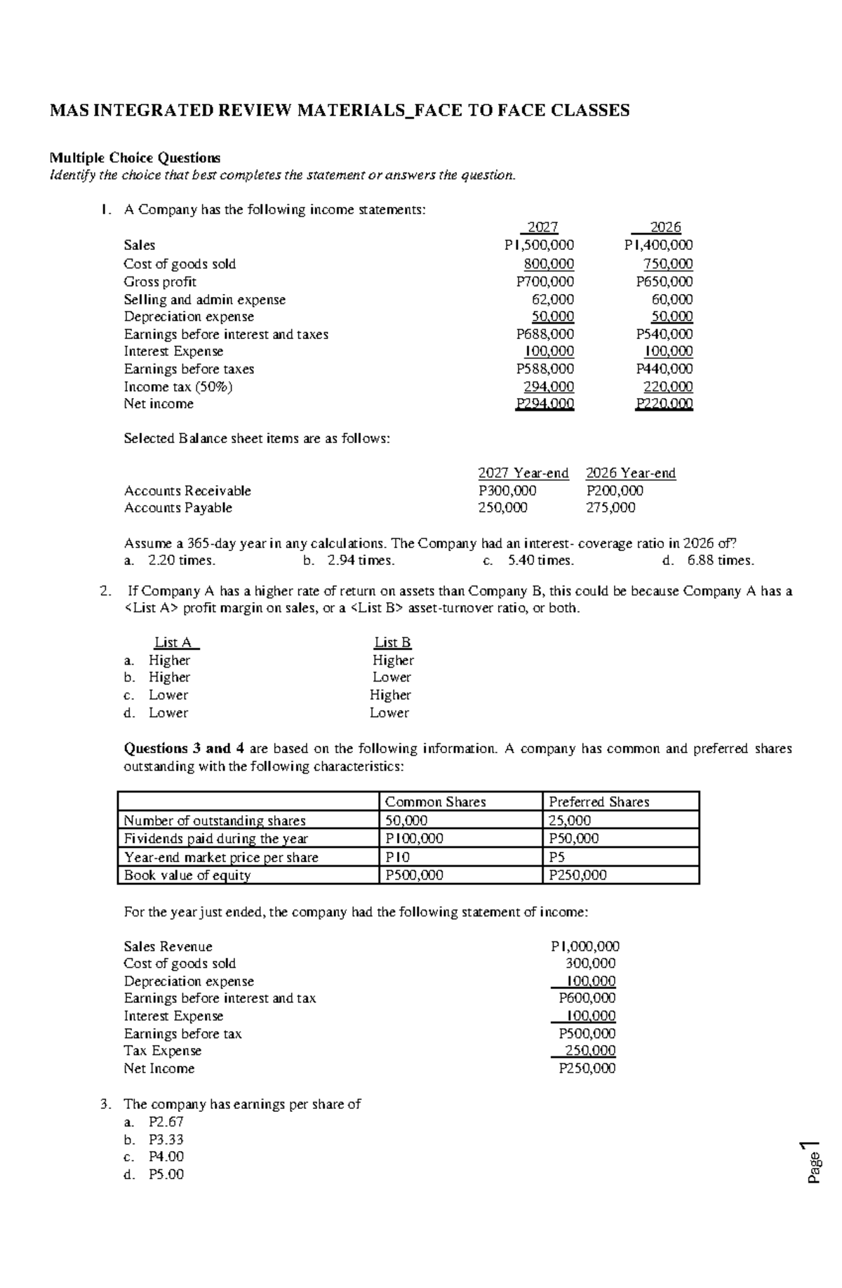 MS2 - khhih - 1 MAS INTEGRATED REVIEW MATERIALS_FACE TO FACE CLASSES ...