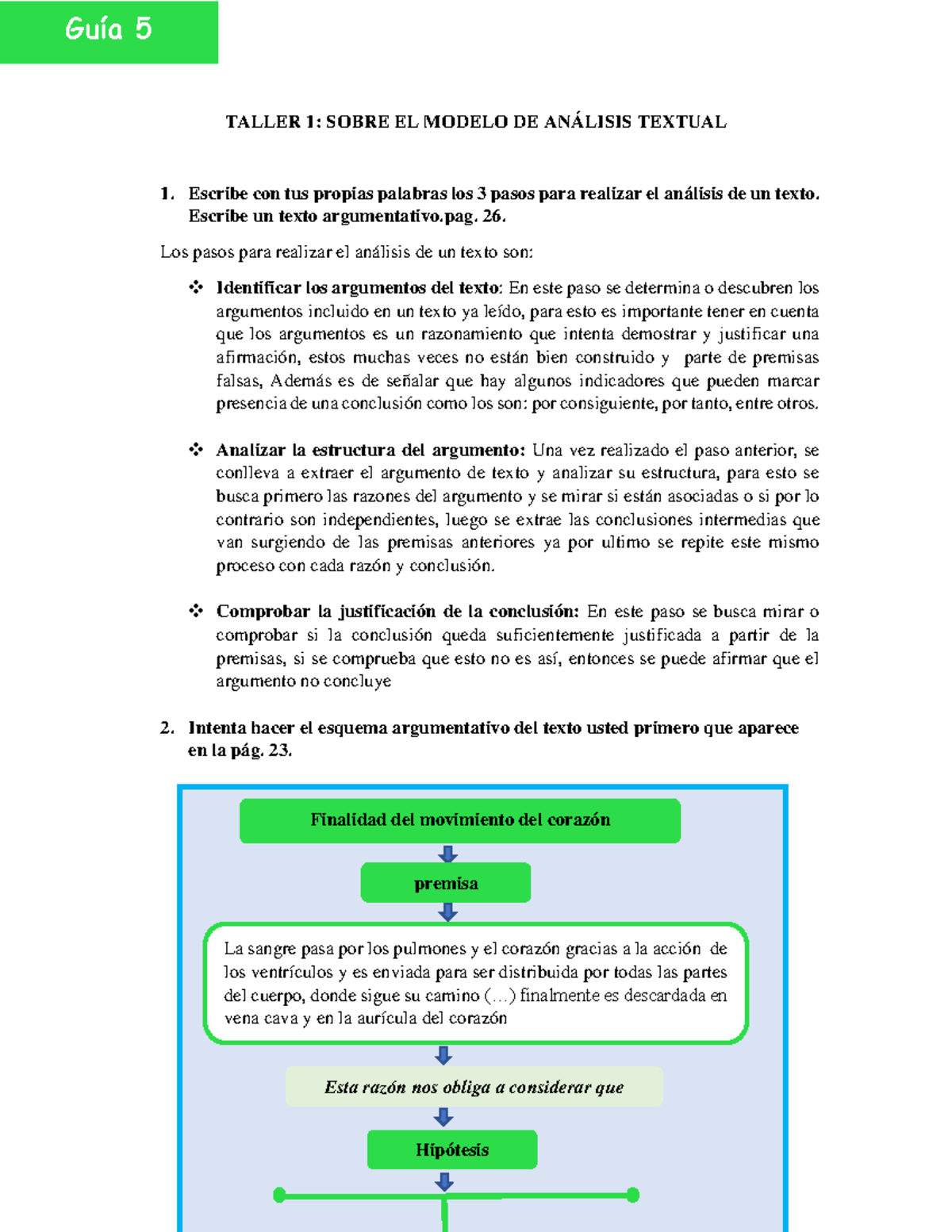 ...Guia 5 Daniela Giraldo - TALLER 1: SOBRE EL MODELO DE ANÁLISIS ...