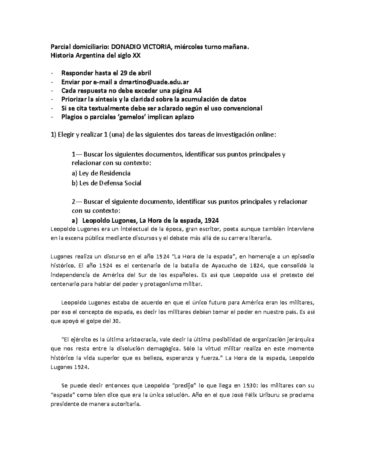 PARCIAL 7 13 Abril 2020, preguntas y respuestas - Warning: TT: undefined function: 32 Warning ...