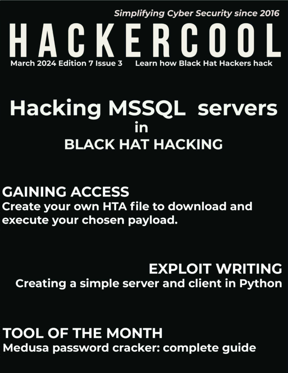 Hacker SQL - Buen documento - Simplifying Cyber Security since 2016 ...