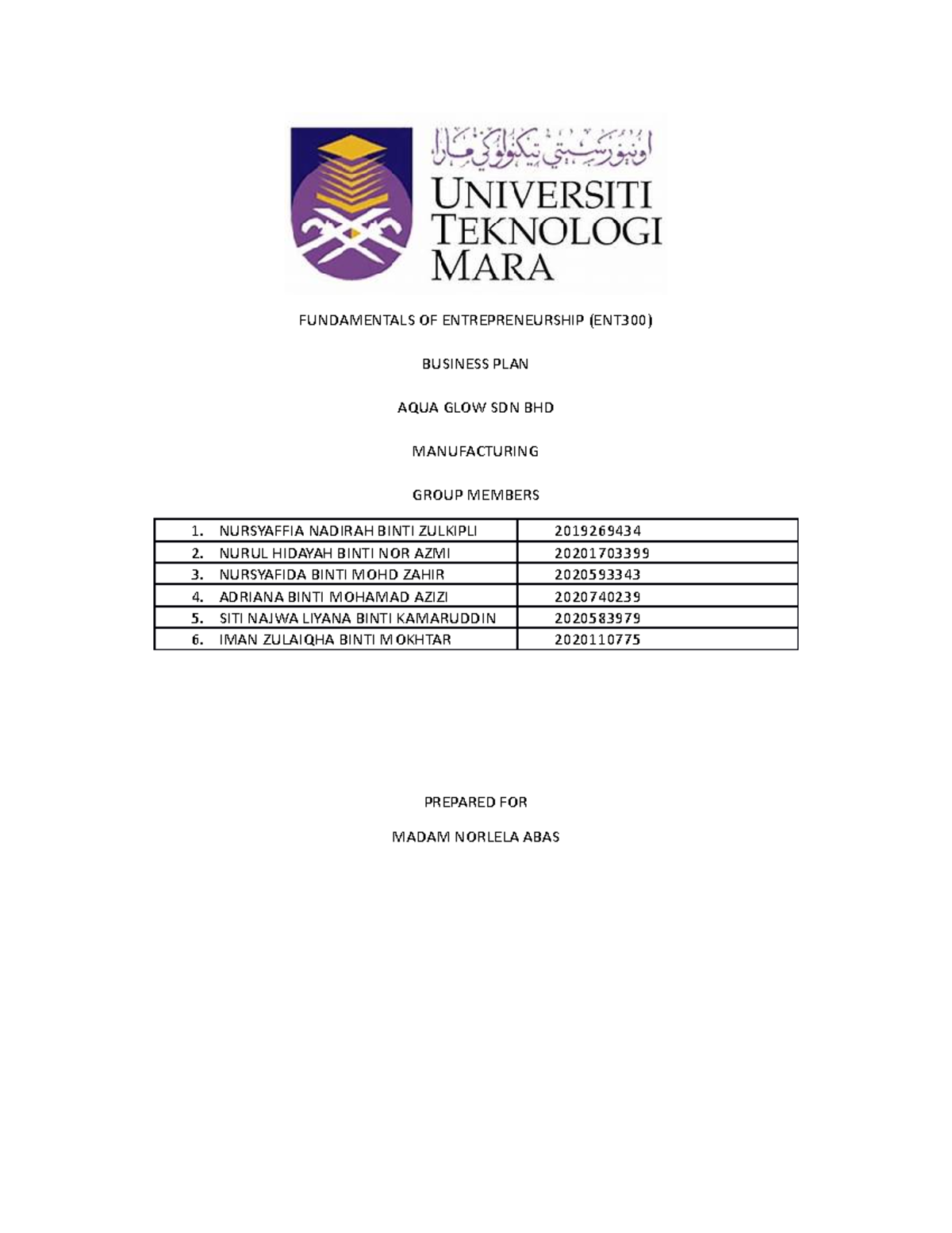 BMC Report - Diploma in Computer Science - UiTM - Studocu