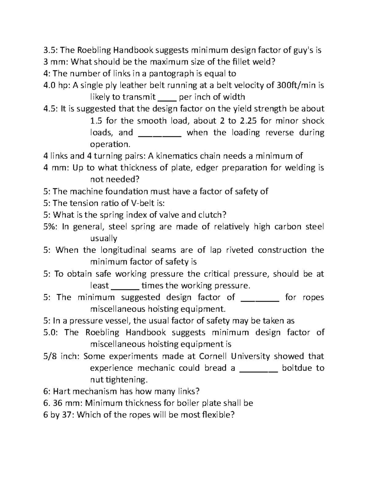 Mechanical Engineering Practice Notes - 3: The Roebling Handbook ...