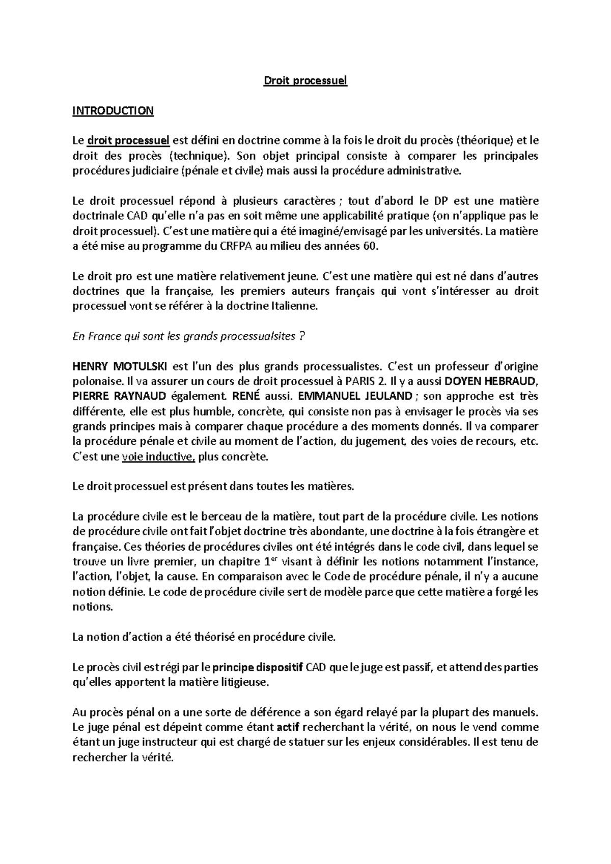 M1-Droit processuel - Warning: TT: undefined function: 32 Warning: TT: undefined function: 32 ...