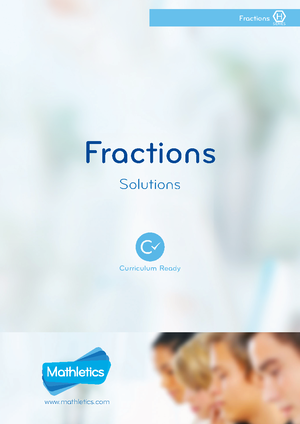 140766441 - mmmm - mathletics Fractions Fractions SERIES H Curriculum ...
