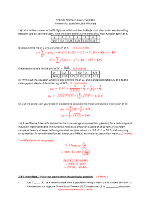 Scan-solution 2Mid Term-Test Q 1Q2 - statistics and probability ...