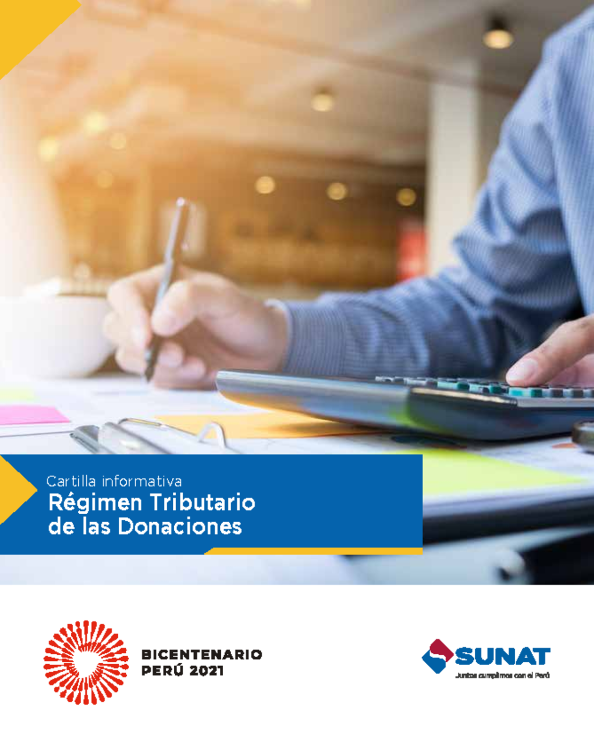 Régimen tributario de Donaciones - Cartilla Informativa - Régimen ...