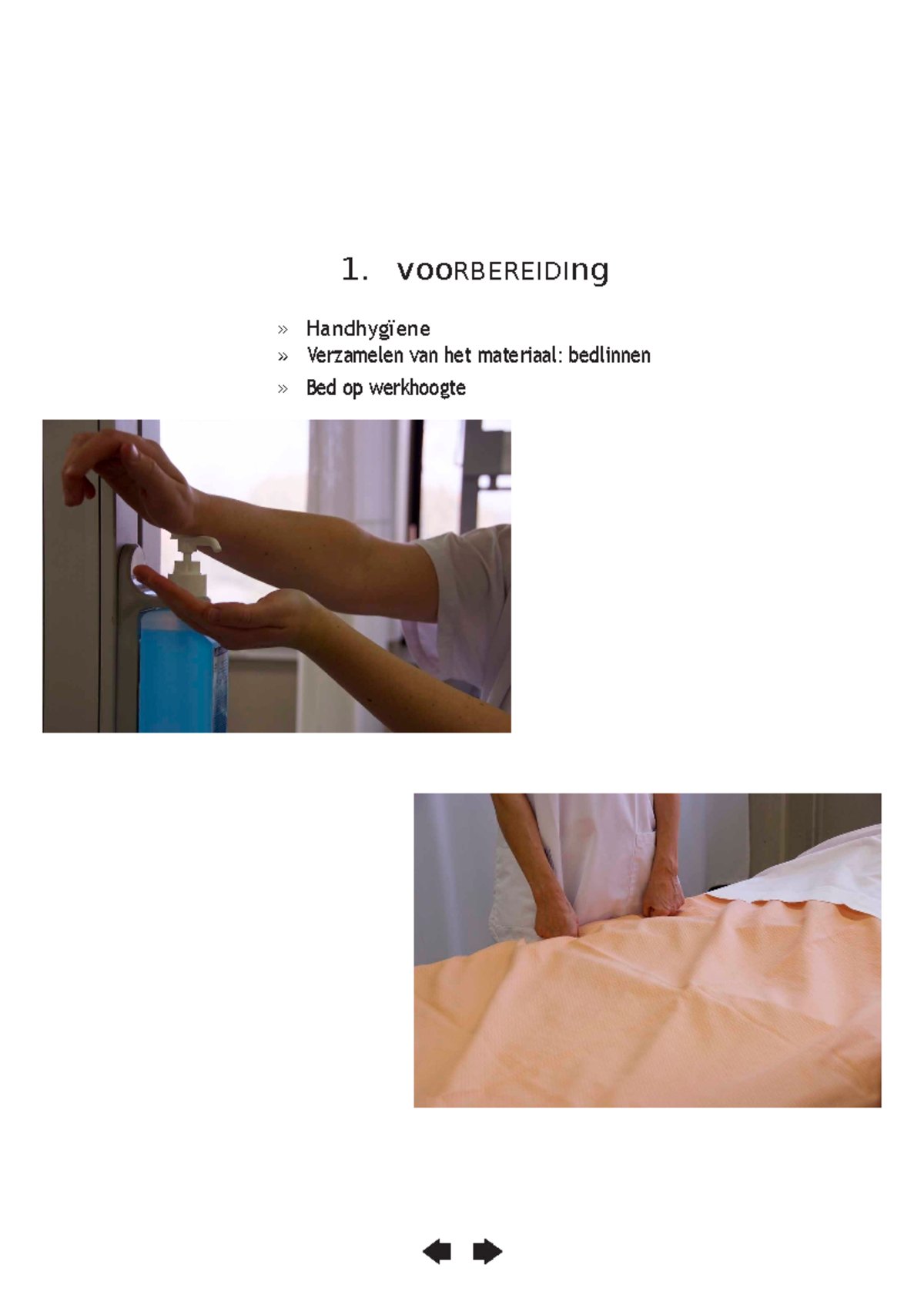 Rust en slaap - RUSTE n en SLaPEn: zoRg aan HET BEDLInnen vooRBEREIDIng ...