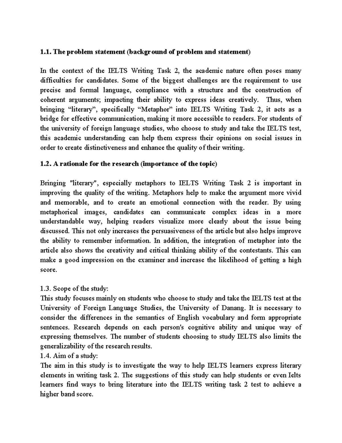 CHAP 1. Introduction - chap 1. research proposal - The problem ...