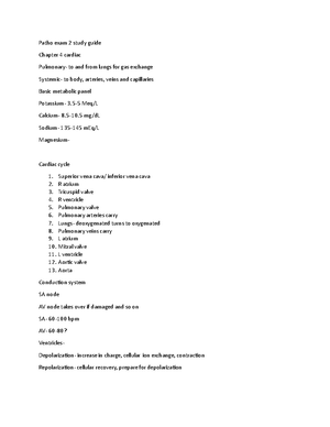 Pathophysiology ch1 notes - Chatterton pathophysiology the study of the ...