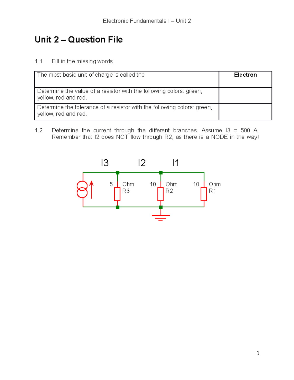 Unit2-Questions-File(1) - Unit 2 – Question File 1 Fill in the missing ...