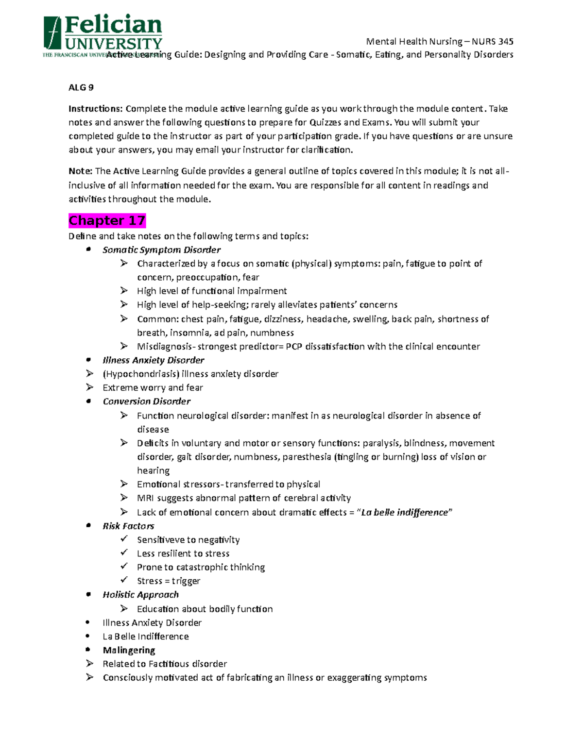 9 Active Learning Guide - Designing and Providing Care - Somatic ...