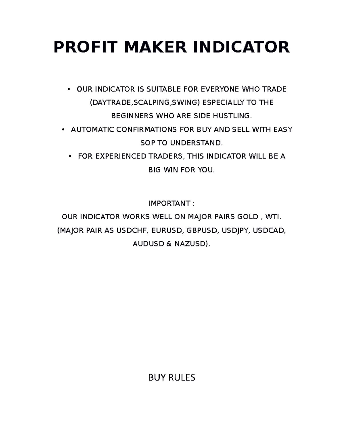 Profit Maker E-Book - How to learn reading the economic market growth ...