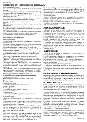 Types of Curriculum Design Model - Name ...