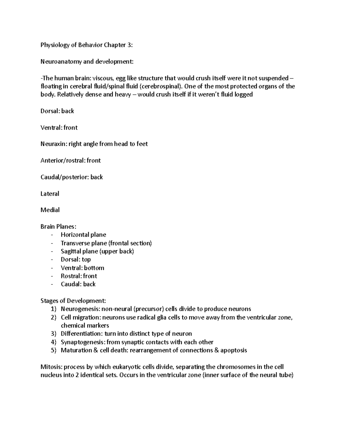 Physiology of Behavior Chapter 3 - One of the most protected organs of ...