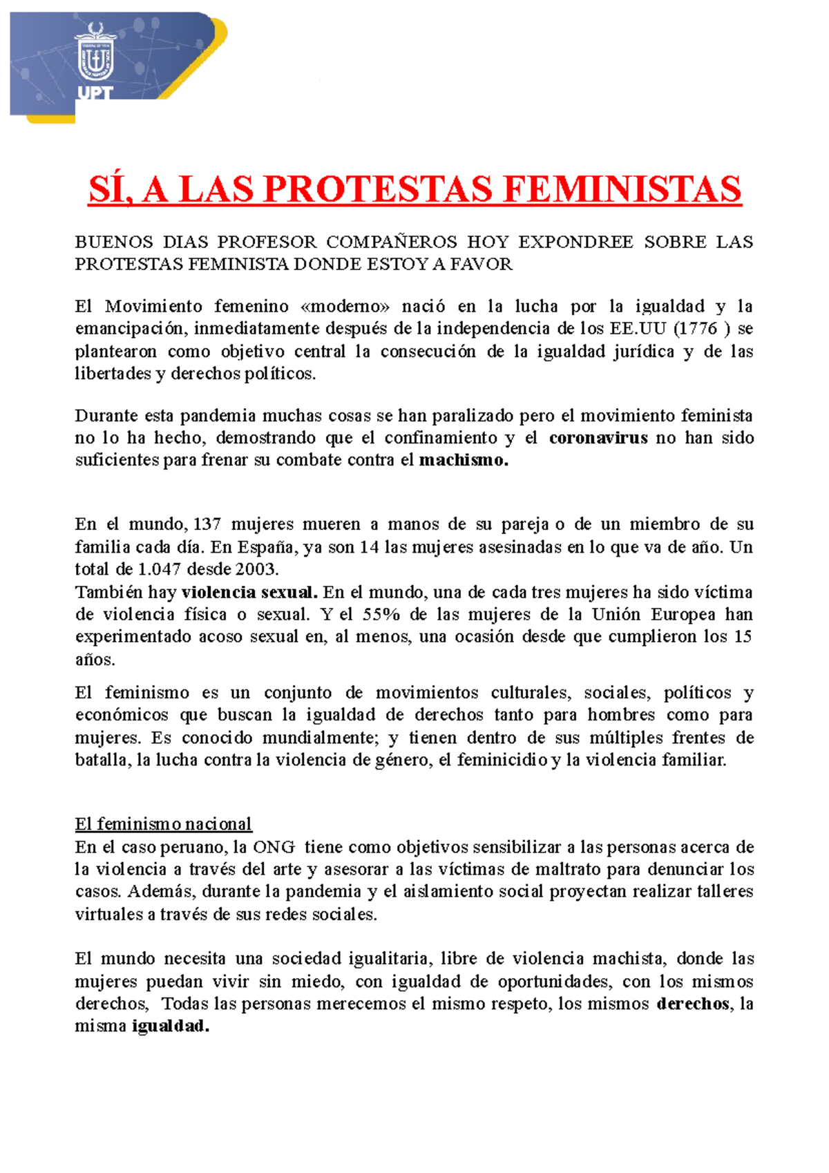 LUIS Davalos Exposicion SI , A LAS Protestas Feministas Canal 2 - SÍ, A ...
