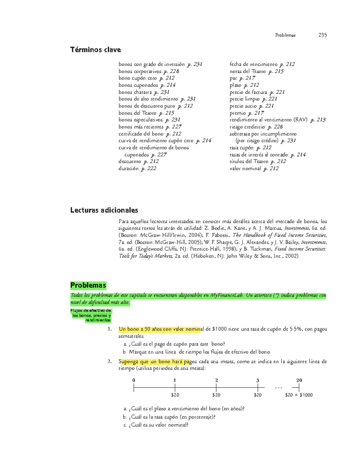 Ejercicios DEL CAP 8 - Apuntes 1,2,3 - Problemas 235 Términos clave ...