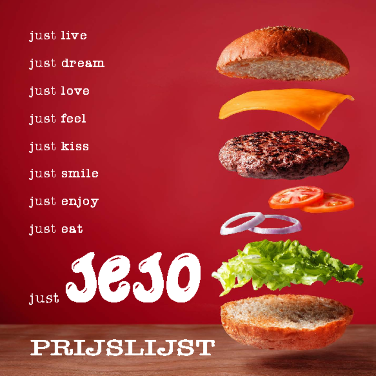 2023 Jejo menukaart 148x148 1 - just live just dream just love just ...