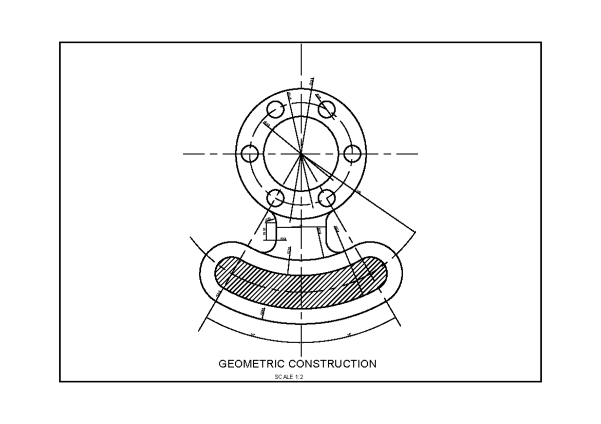 Geometric Construction-Layout 4 - 220CRP8X00 - 30° 30° - R - R - 25 ...