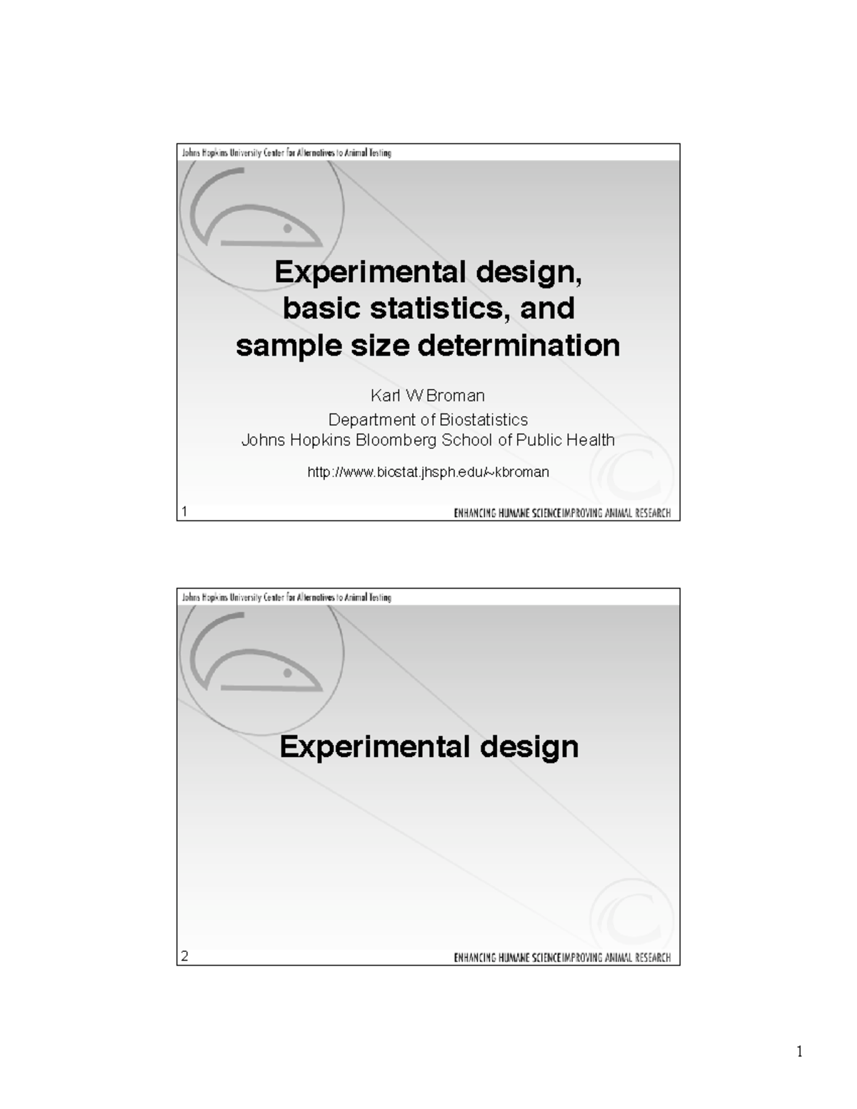 Design OF Experiments - Experimental design, basic statistics, and ...
