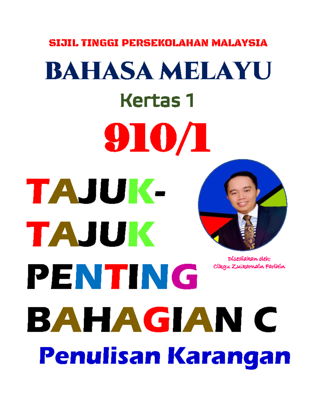 Tajuk- Tajuk Penting Karangan STPM - SIJIL TINGGI PERSEKOLAHAN MALAYSIA ...